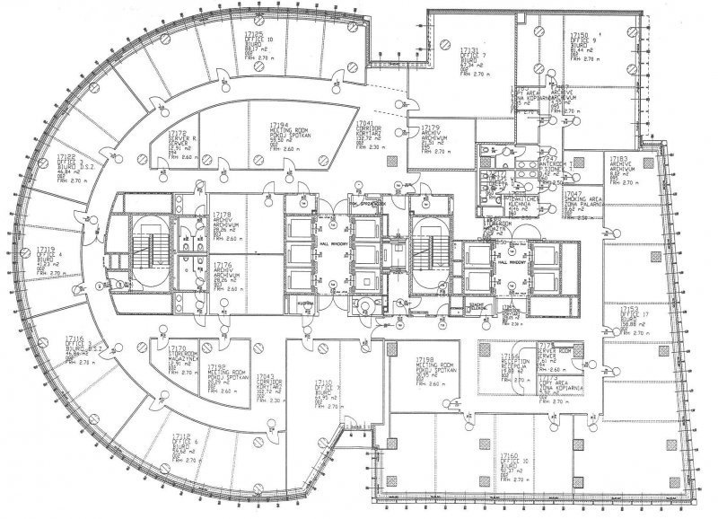 Office PZU Tower - 24, Jana Pawła II Avenue, Warsaw Śródmieście ...